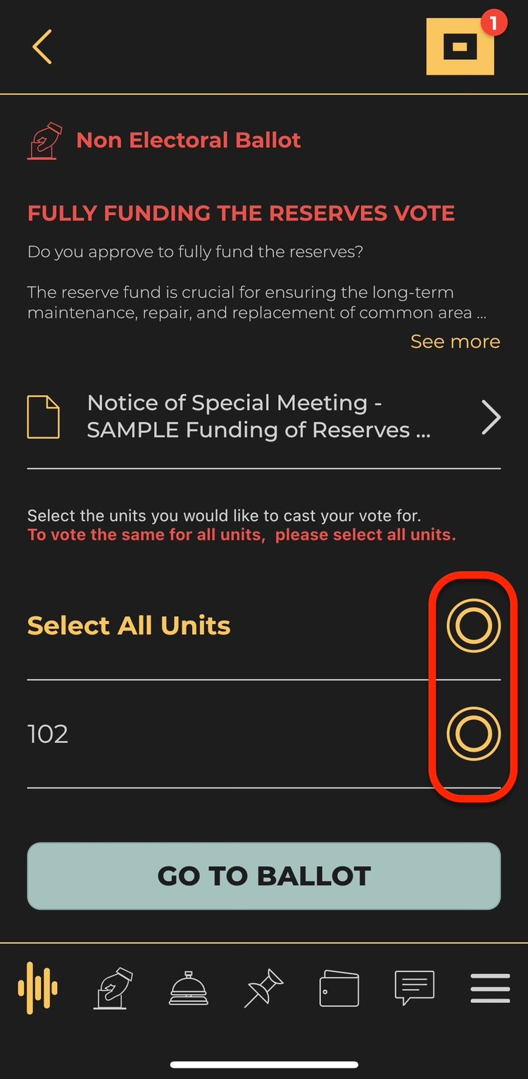 How to Cast a Non-Electoral Vote Using the ONR App