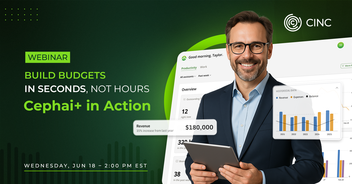 WEBINAR - Build Budgets in Seconds - Not Hours Cephai+ in Action
